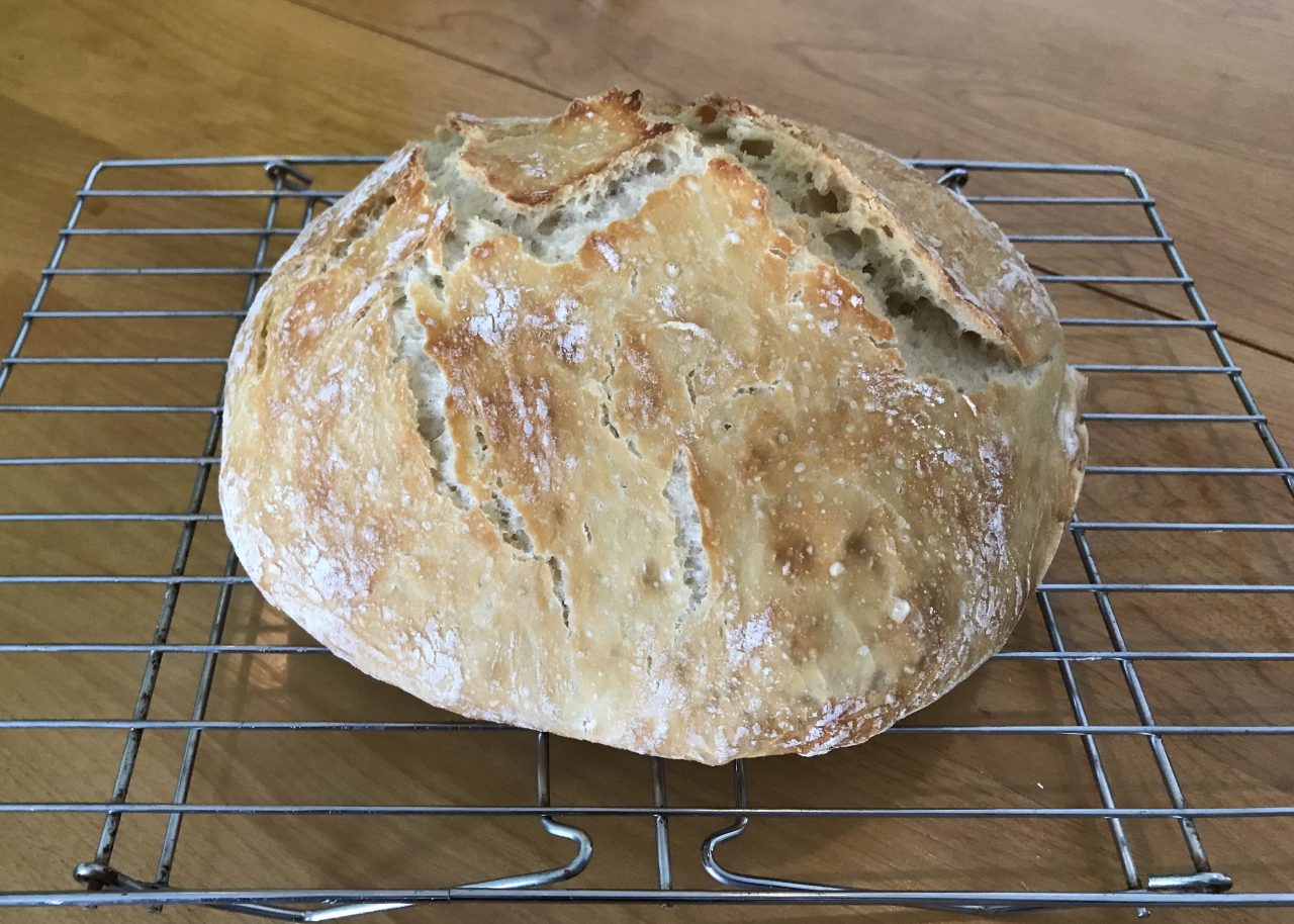 Easy Homemade Rustic Bread Recipe